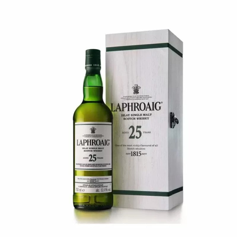現貨｜LAPHROAIG - Aged 25 Years Islay Single Malt Scotch Whisky (700ml)【下 ...