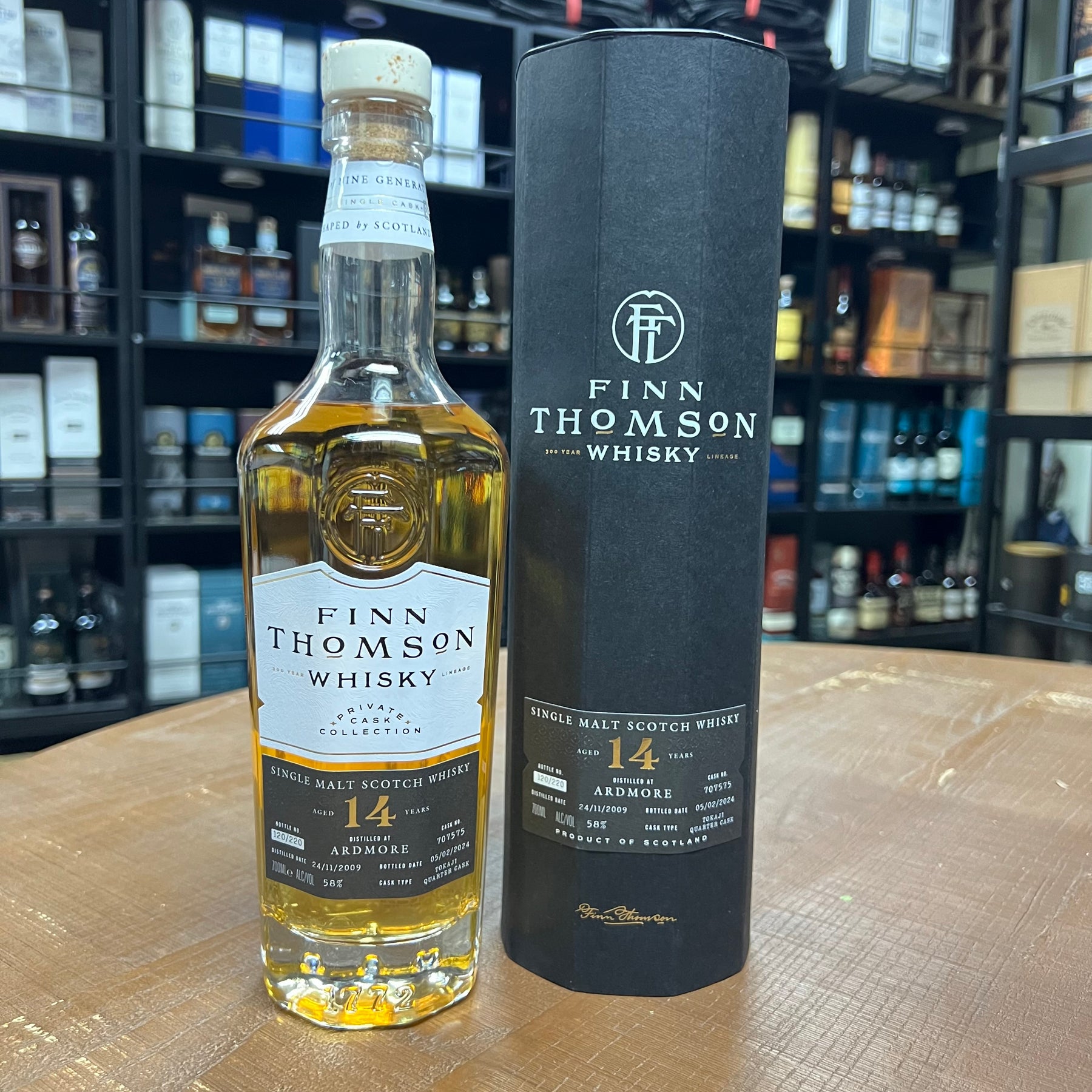 現貨｜Finn Thomson - Ardmore 2009 Aged 14 Years Cask#707575 Single Malt S ...