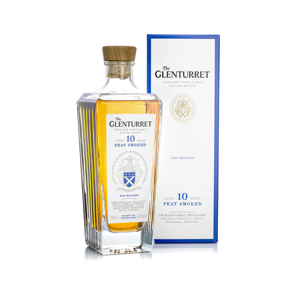 現貨｜Glenturret - Aged 10 Years Peat Smoked Single Malt Scotch Whisky (7 ...