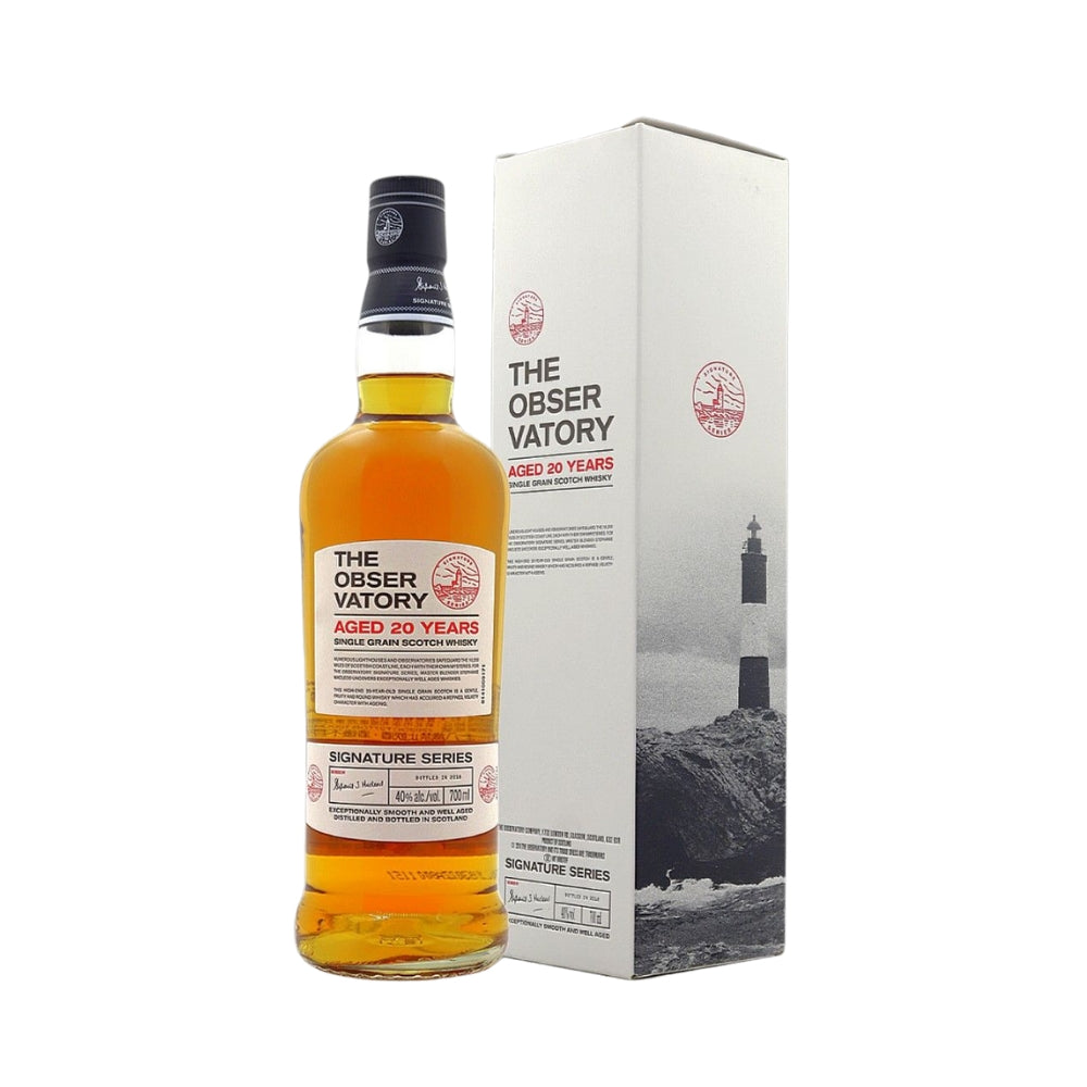 現貨｜The Observatory - 瞭望塔 20 Years Old Single Grain Whisky (700ml)【下單後1 – WhiskyKey 威匙忌