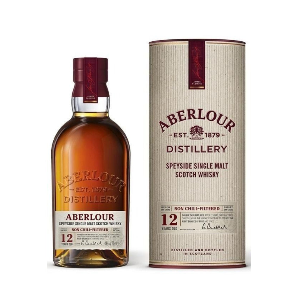 現貨｜ABERLOUR - 12 Years Old "Non Chill-Filtered" Single Malt Scotch Whi ...