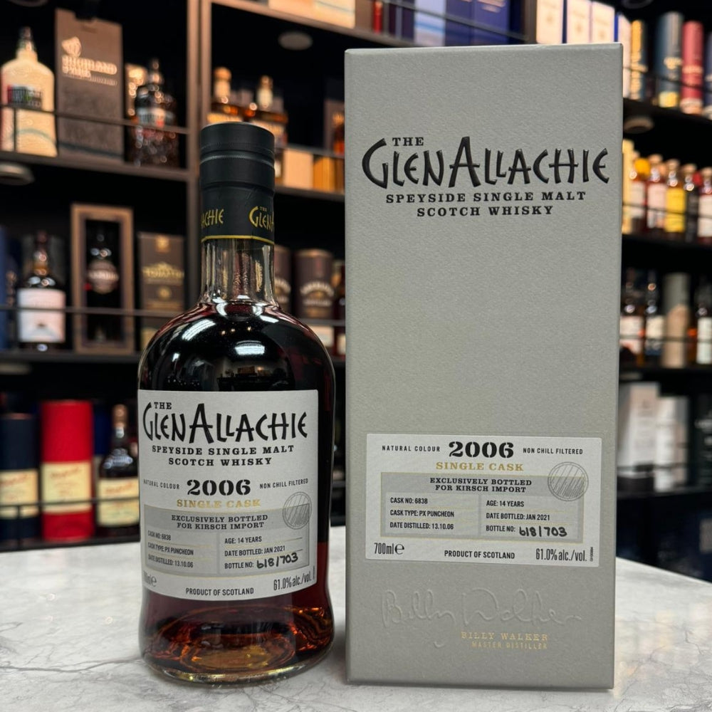 現貨｜THE GLENALLACHIE - 14 Years 2006 Single Cask PX Puncheon #6838 (700 ...