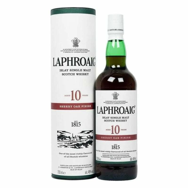 現貨｜LAPHROAIG - Aged 10 Years Sherry Oak Finish Islay Single Malt Scotc ...
